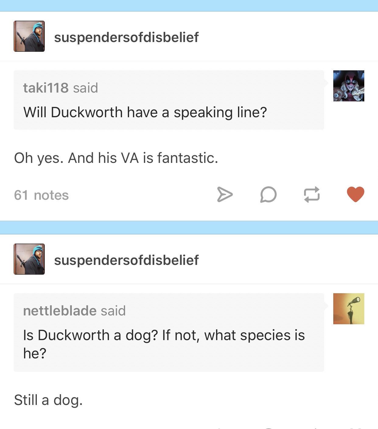 Character Spotlight – Duckworth – DuckTalks