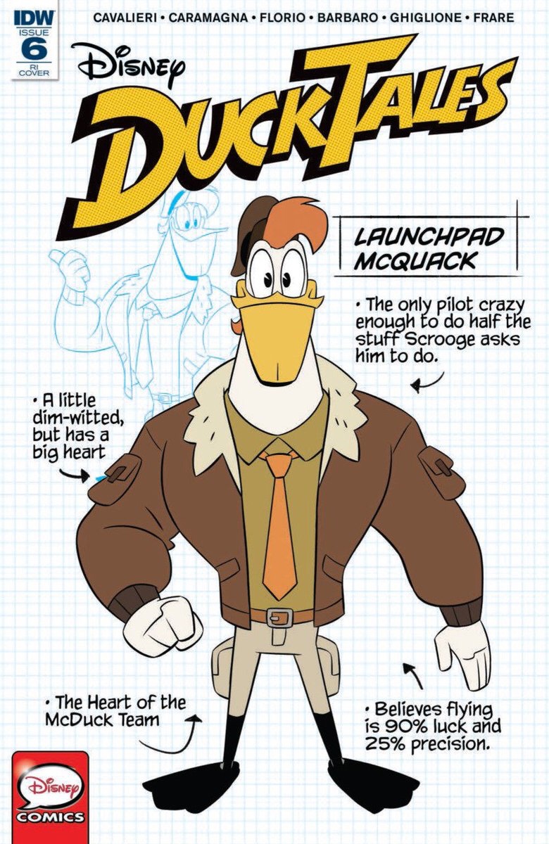 Ducktales Characters Pilot