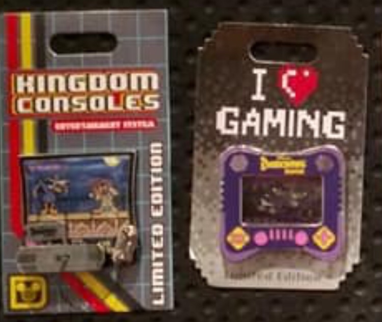 Kingdom Consoles and I Heart Gaming Pins – DuckTalks