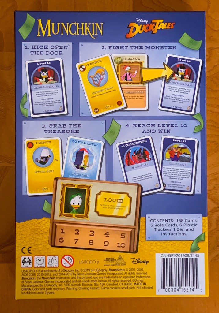Munchkin: DuckTales Card Game Review – DuckTalks