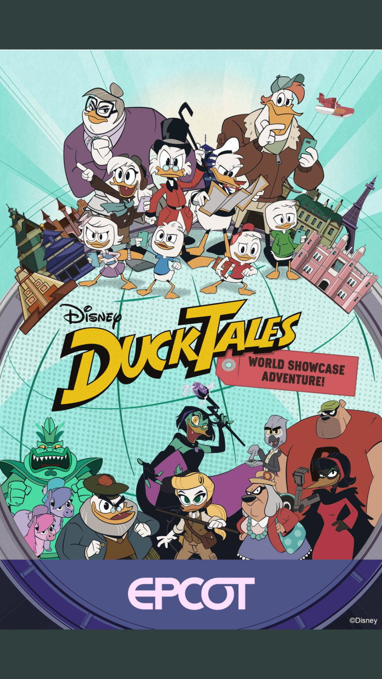 Scrooge McDuck Egg in Epcot’s Egg-Stravaganza! AKA – Epcot World ...