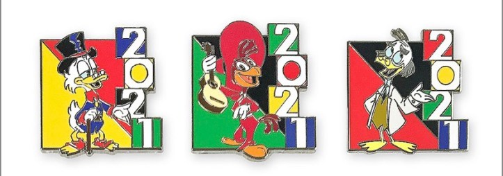 Check Out These 2021 Disney Duck Pins! – DuckTalks