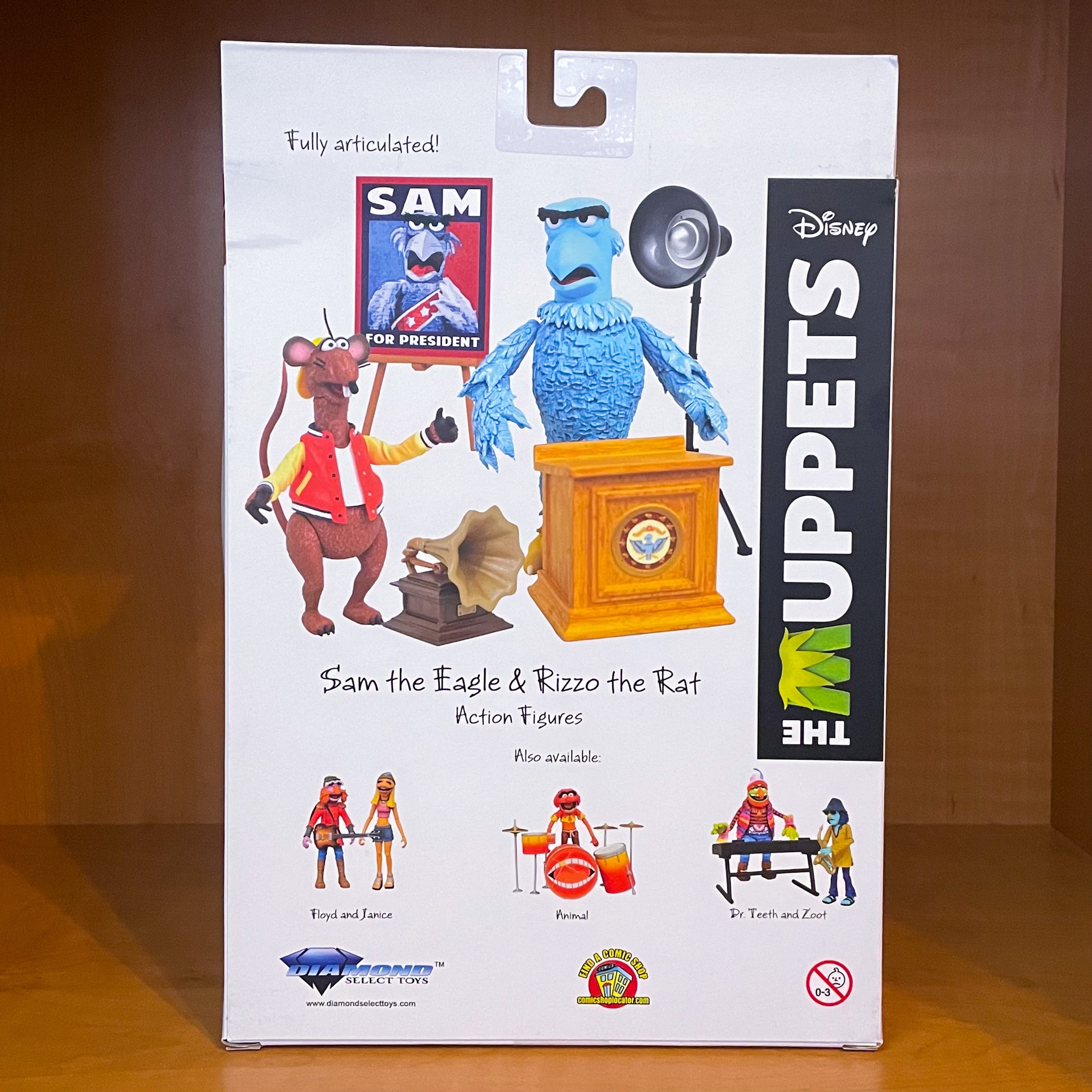 Diamond Select Toys Muppets Sam Eagle and Rizzo Review – DuckTalks