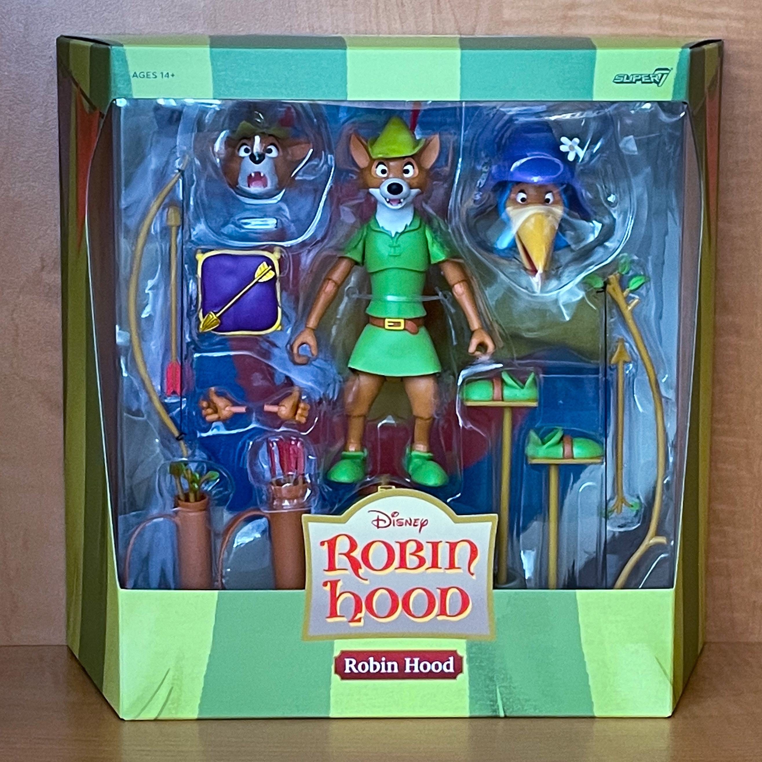 Super7 Disney Ultimates Robin Hood Review – DuckTalks