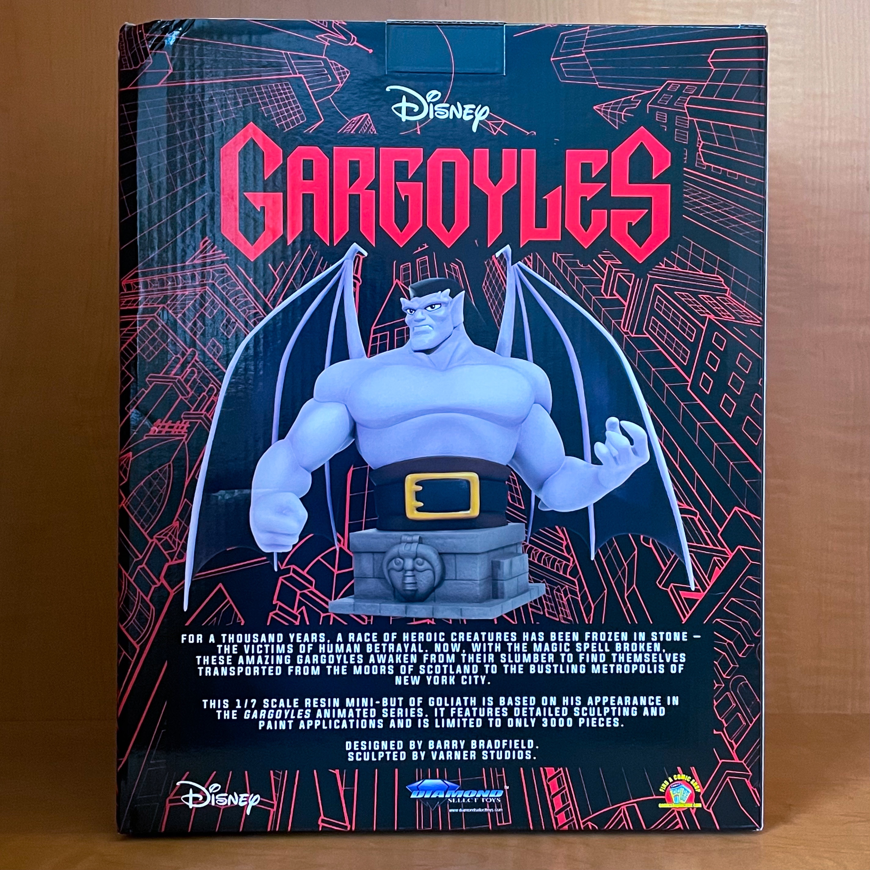 Diamond Select Toys Gargoyles Goliath Mini-Bust Review – DuckTalks