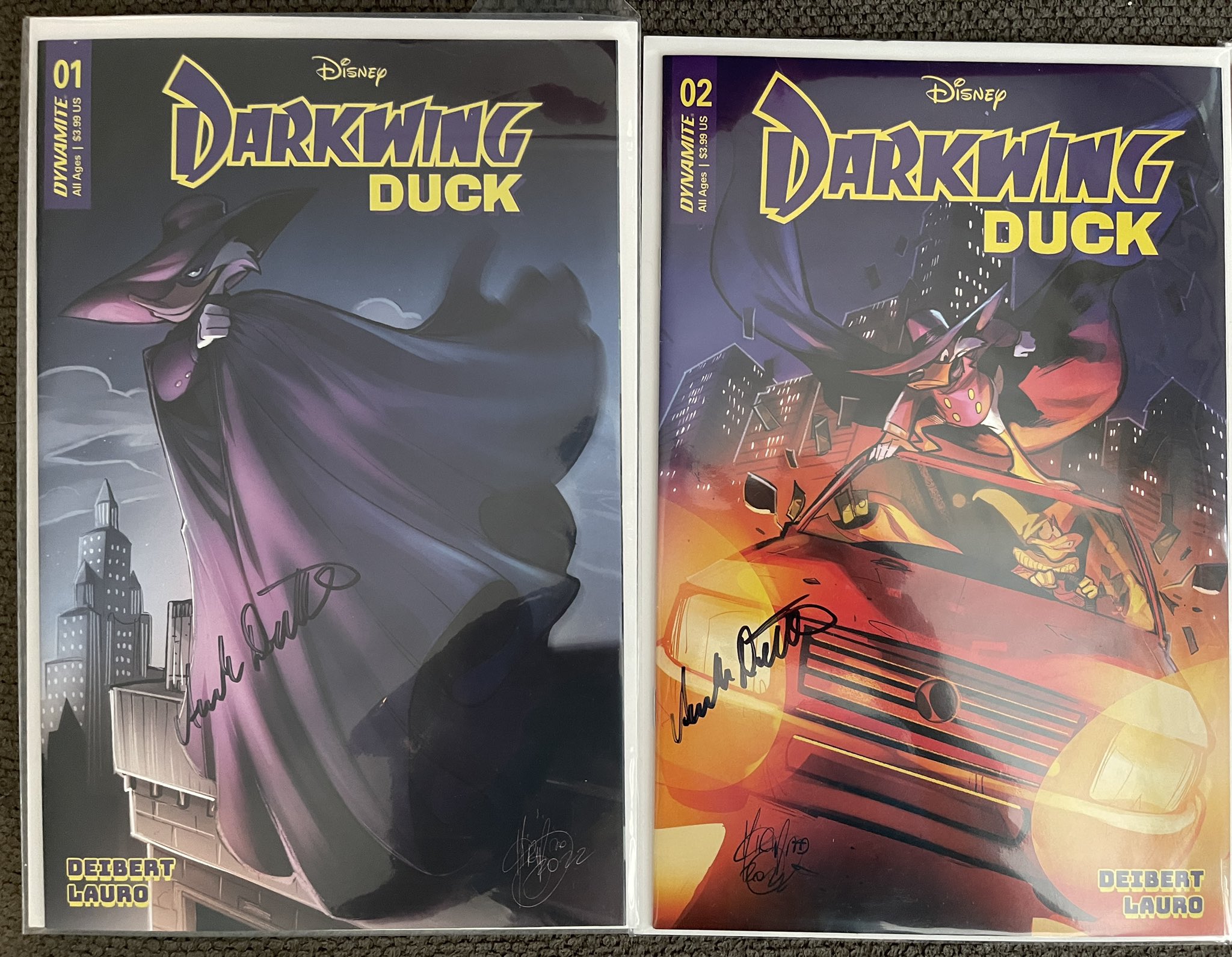 Meeting Dynamite Comics Darkwing Duck Writer Amanda Deibert at Comic ...