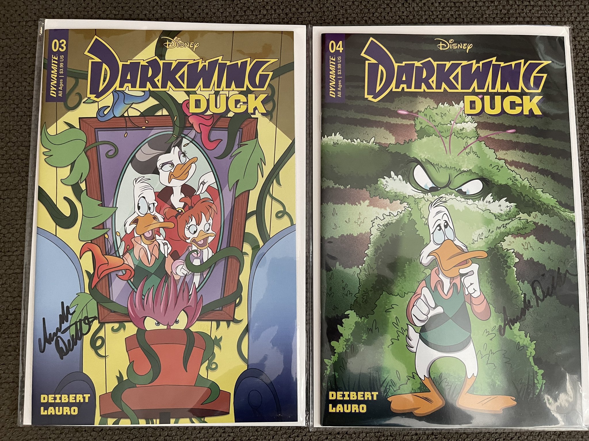 Meeting Dynamite Comics Darkwing Duck Writer Amanda Deibert at Comic ...