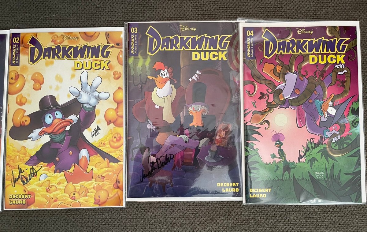Meeting Dynamite Comics Darkwing Duck Writer Amanda Deibert at Comic ...