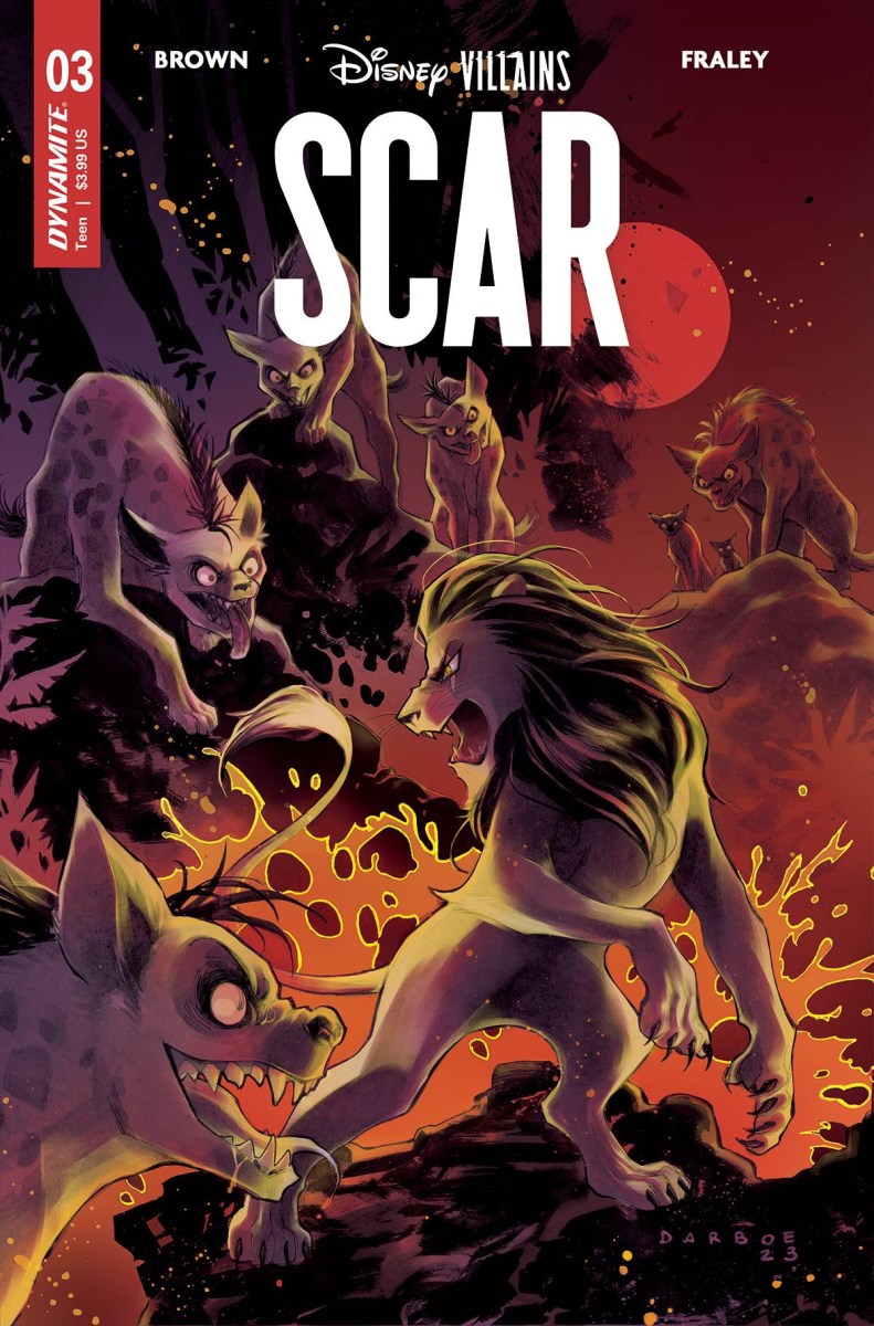 Dynamite Comics Disney Villains Scar #3 Review – DuckTalks
