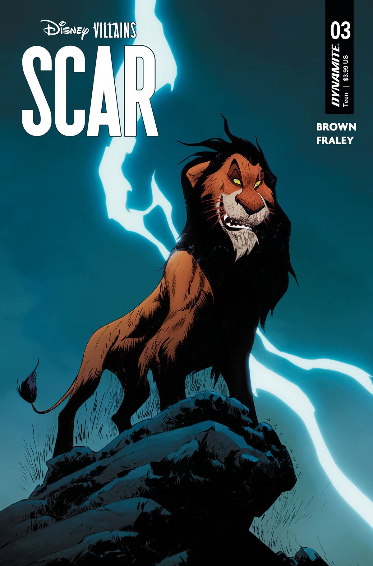 Dynamite Comics Disney Villains Scar #3 Review – DuckTalks