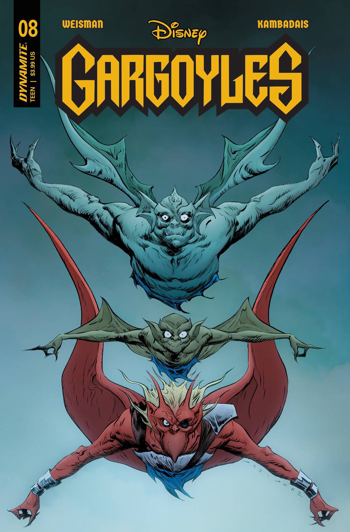 Dynamite Comics Gargoyles #8 Review – DuckTalks