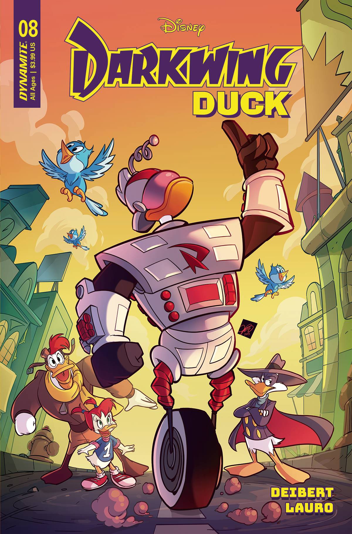 Dynamite Comics Darkwing Duck #8 Review – DuckTalks