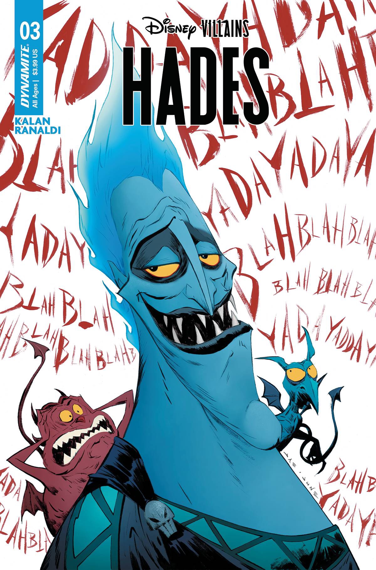 Dynamite Comics Disney Villains Hades #3 Review – DuckTalks
