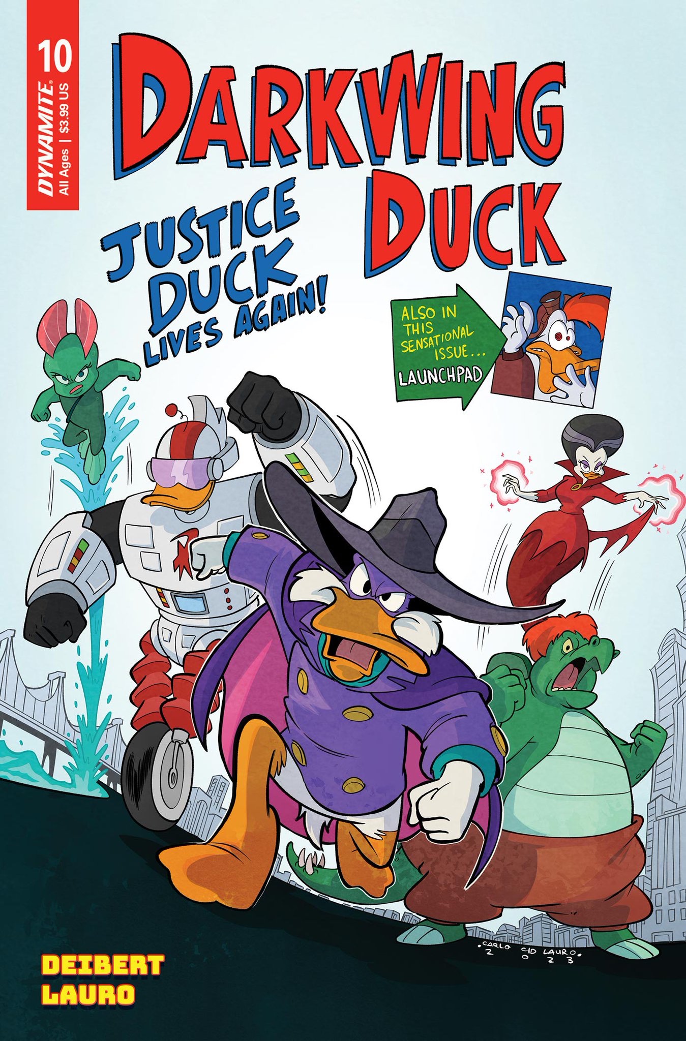 Dynamite Comics Darkwing Duck #10 Review – DuckTalks