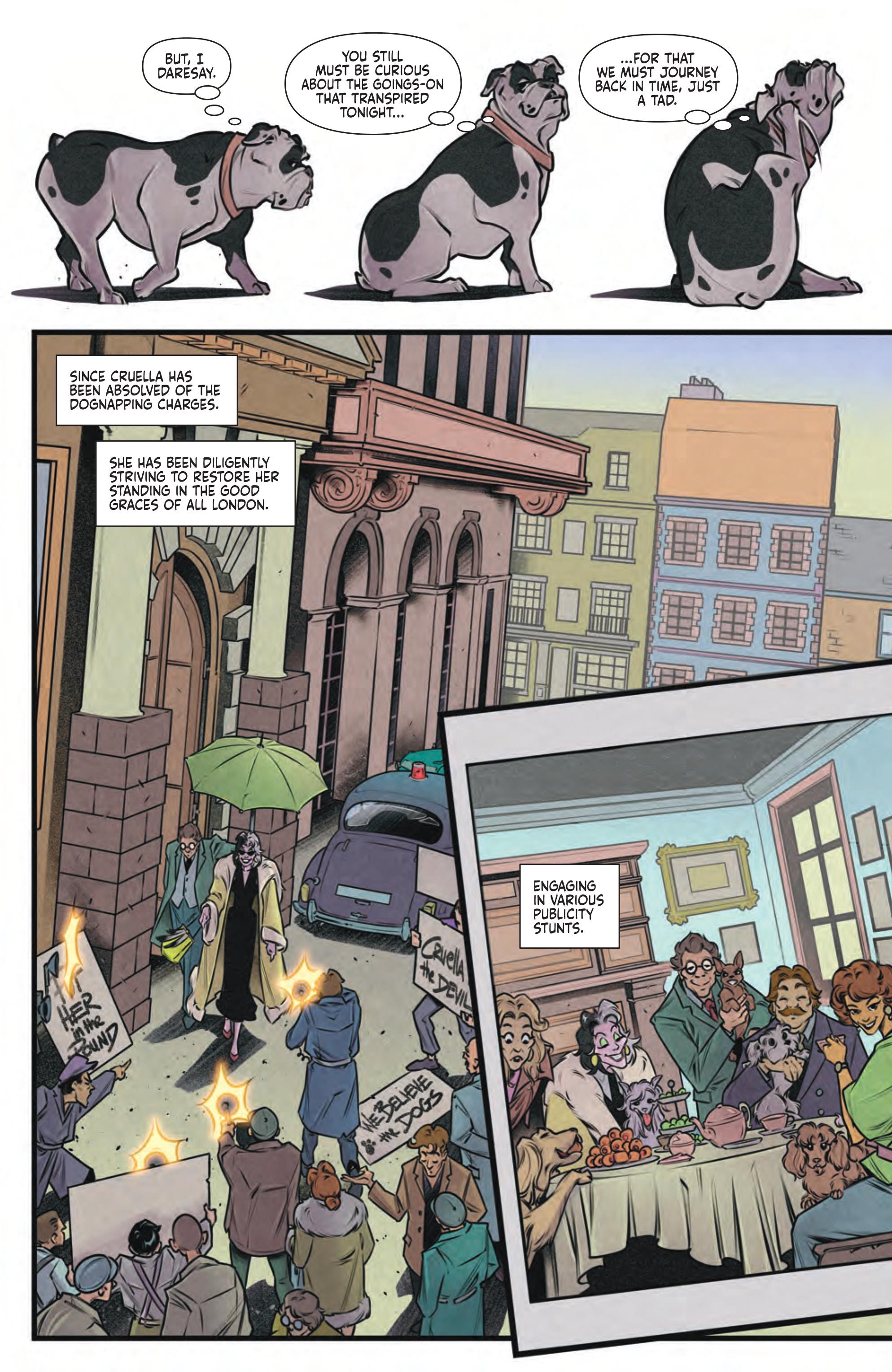 Dynamite Comics Disney Villains Cruella #1 Preview – DuckTalks