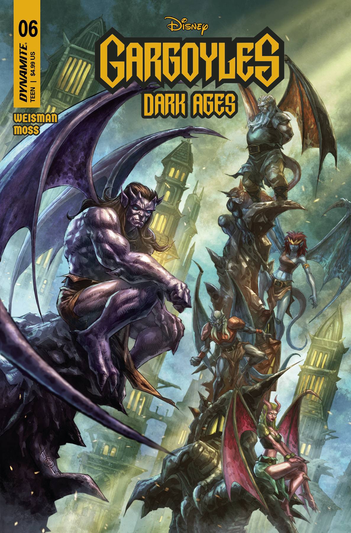 Dynamite Comics Gargoyles: Dark Ages #6 Review – DuckTalks