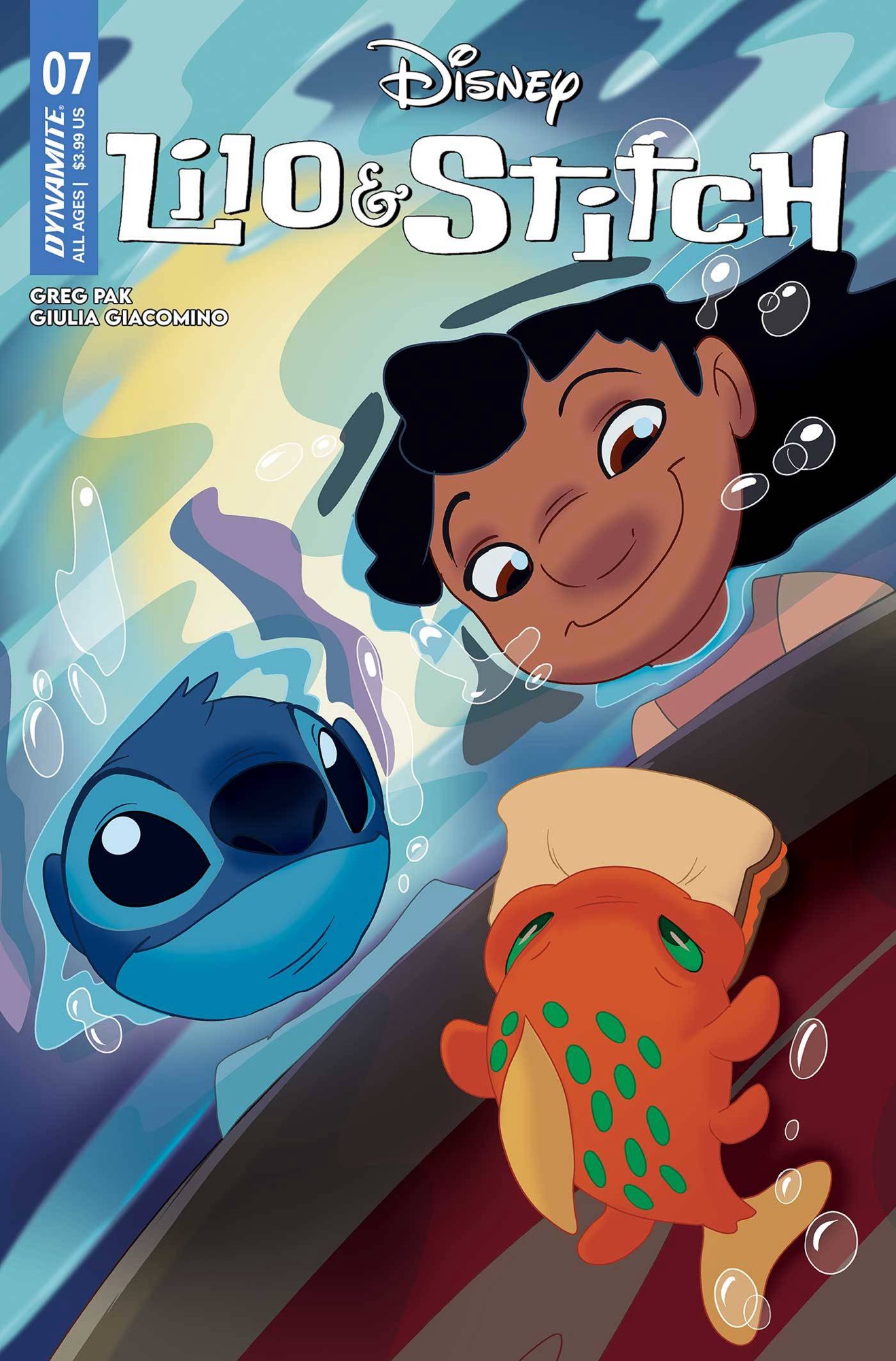 Dynamite Comics Lilo and Stitch #7 Review – DuckTalks