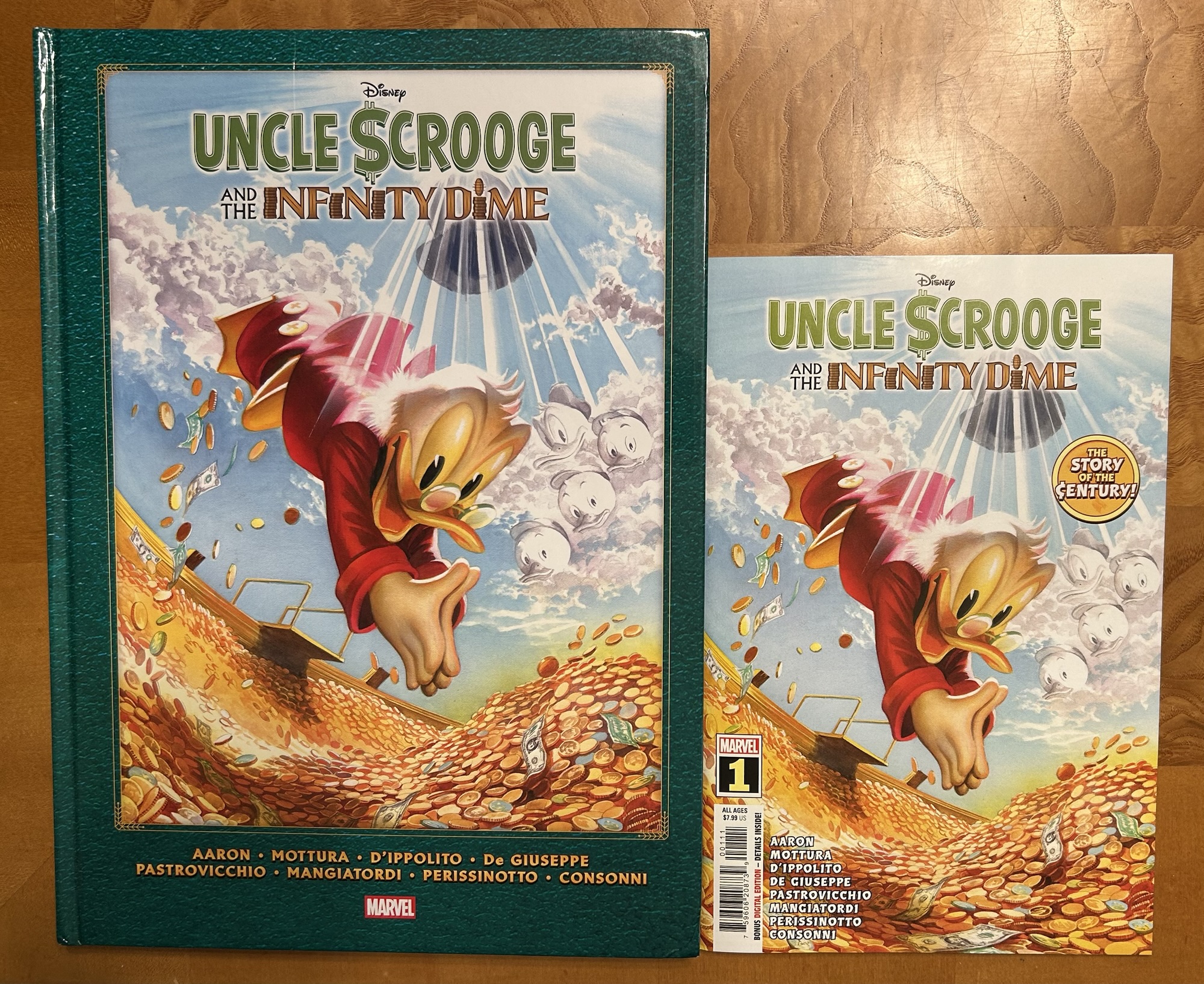 Marvel Uncle Scrooge and the Infinity Dime Gallery Edition Review ...