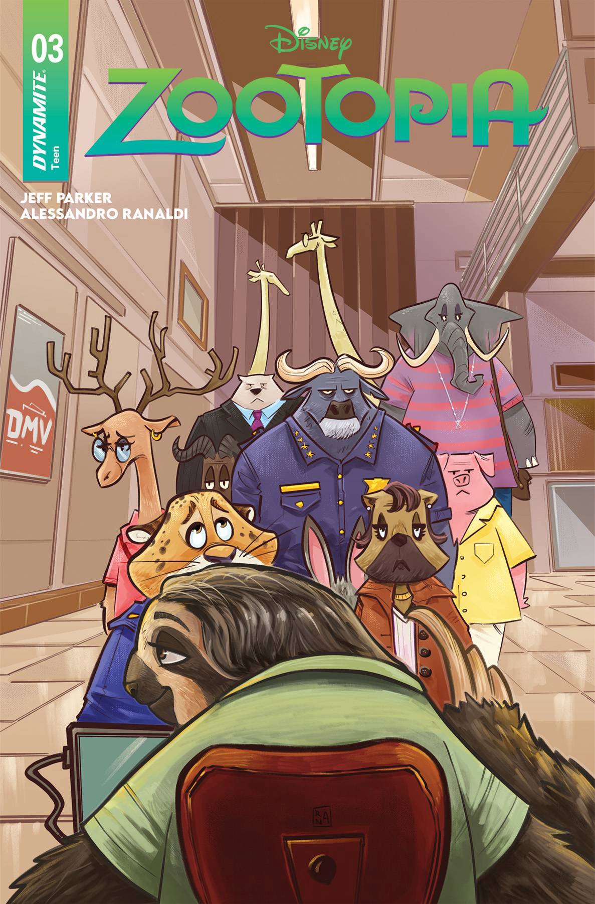 Dynamite Comics Zootopia #3 Review – DuckTalks