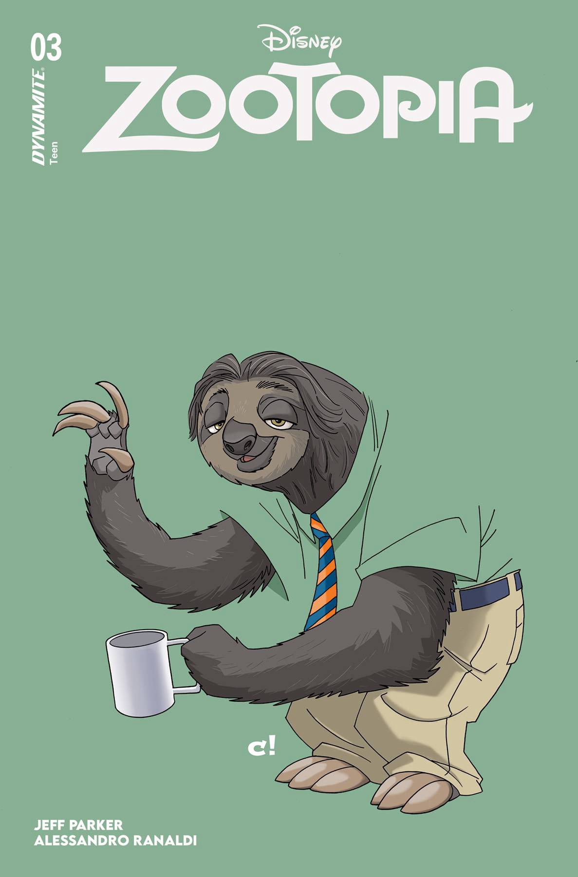 Dynamite Comics Zootopia #3 Review – DuckTalks